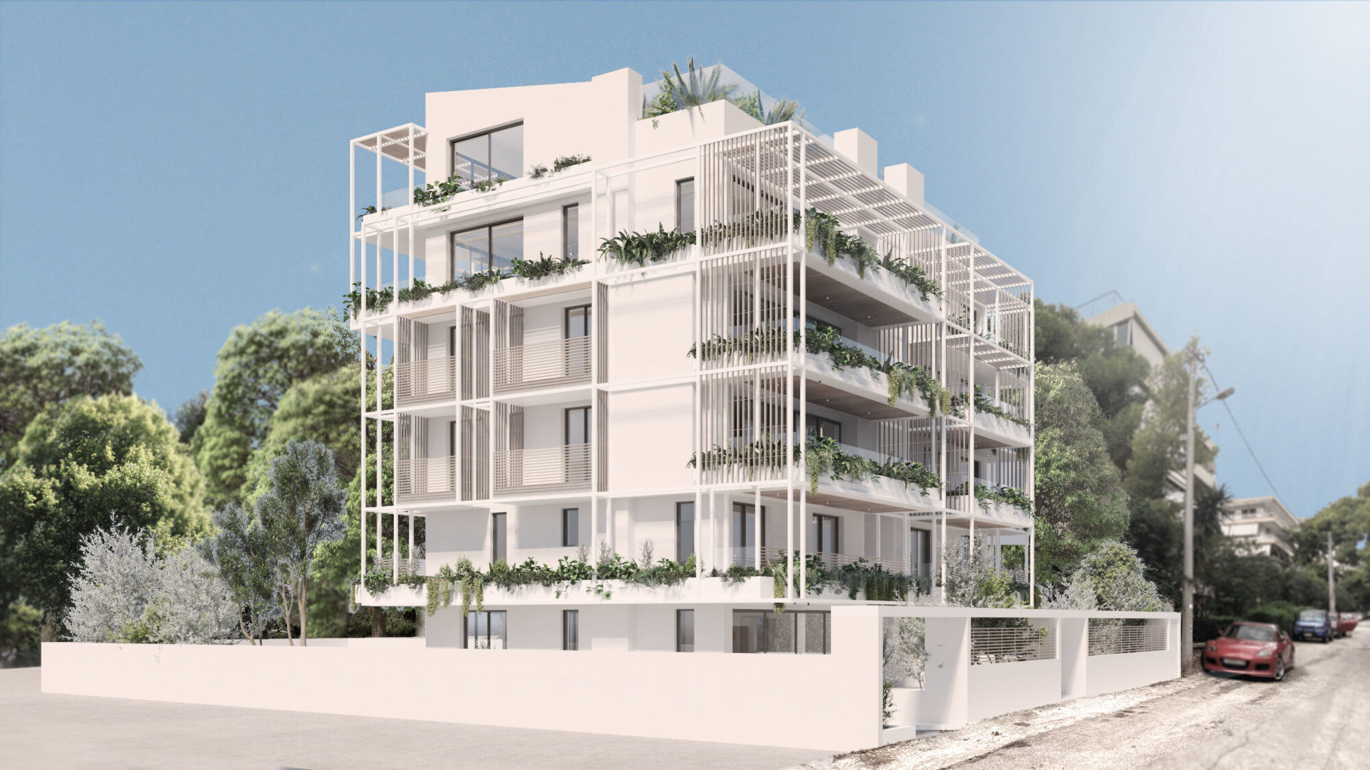 Block of Flats in Varkiza | Modulus Architecture